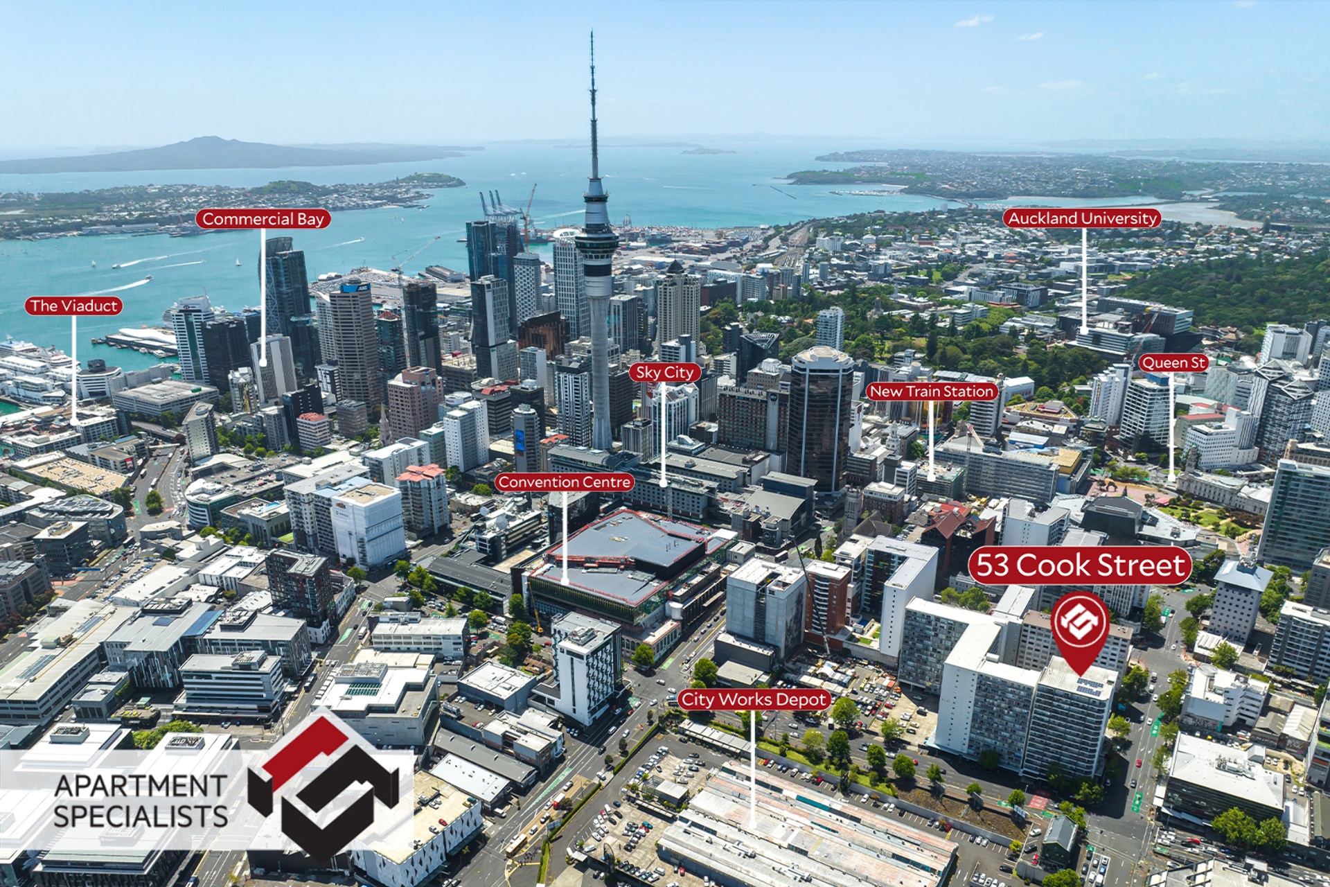 53 Cook Street | Apartments For Sale Auckland | 104541